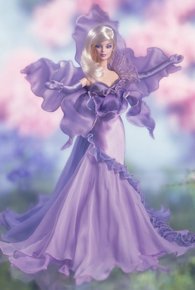 50319 Flowers in Fashion The Orchid Barbie Dented Box – Doll Peddlar