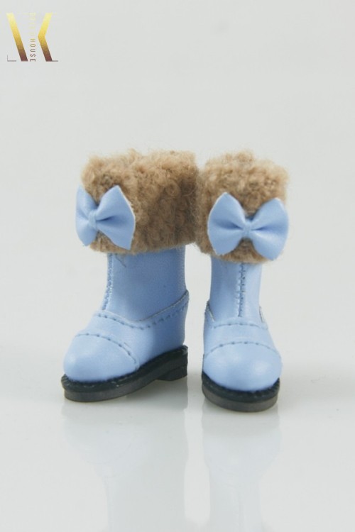Sara Boot Light Blue Fits Lati Yellow Blythe Pullip Etc Doll Peddlar