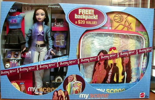 C1254 My Scene Shopping Spree Mall Must-Haves Kenzie – Doll Peddlar