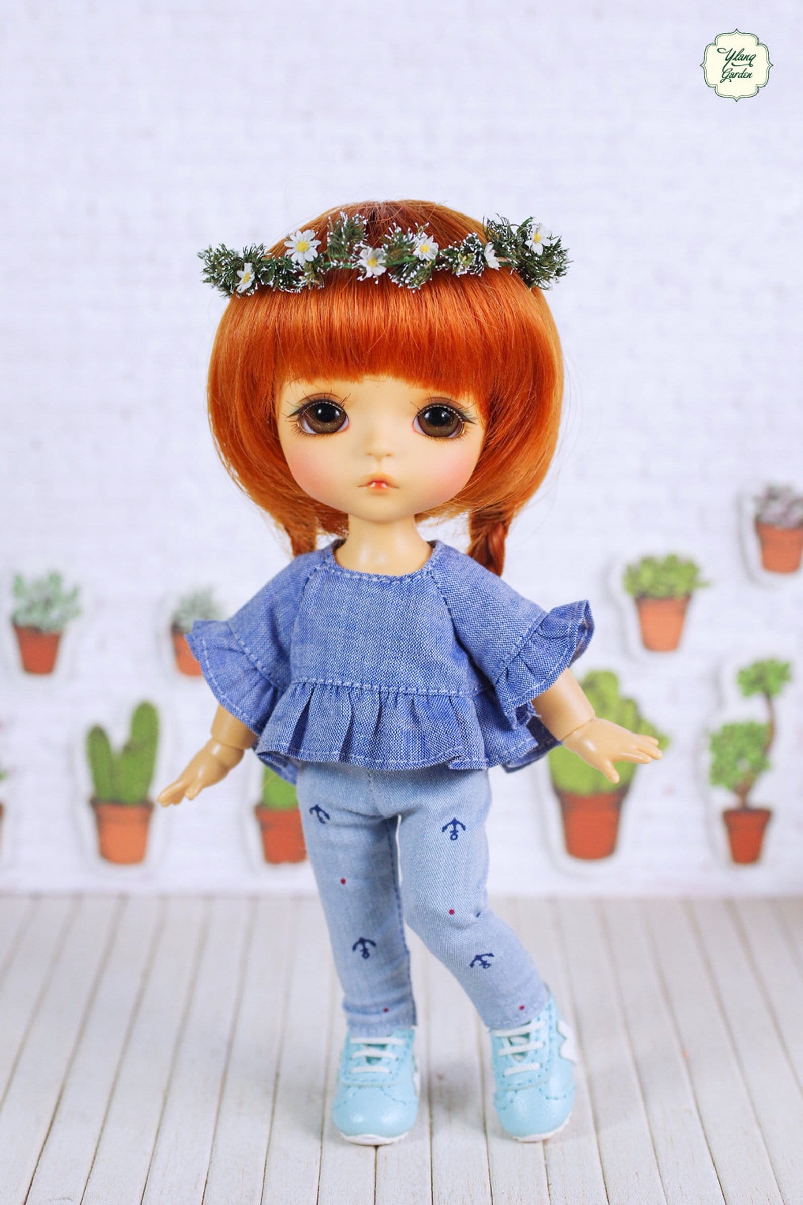 Ylang Garden Lati Yellow/Pukifee – Vintage Rustic Pant – Creamy – Doll ...