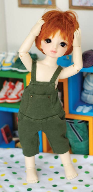 TTYA Jumpsuit (Khaki) Yo-SD – Doll Peddlar