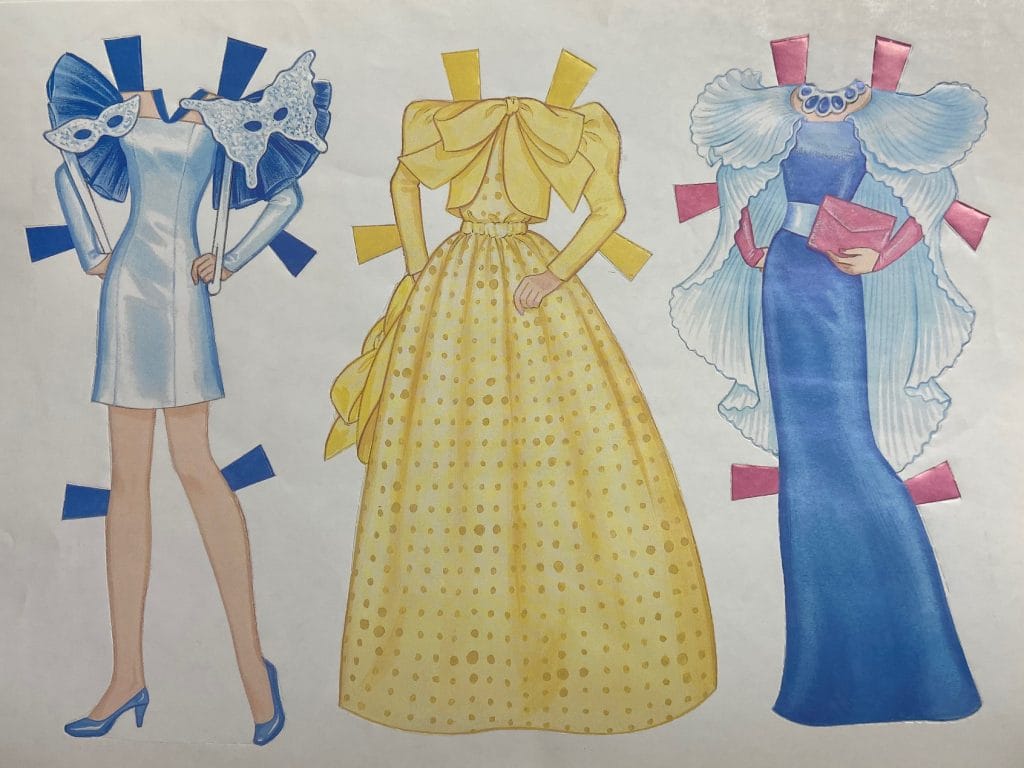 Barbie Jewel Secrets Paper Dolls (Vintage) – Doll Peddlar