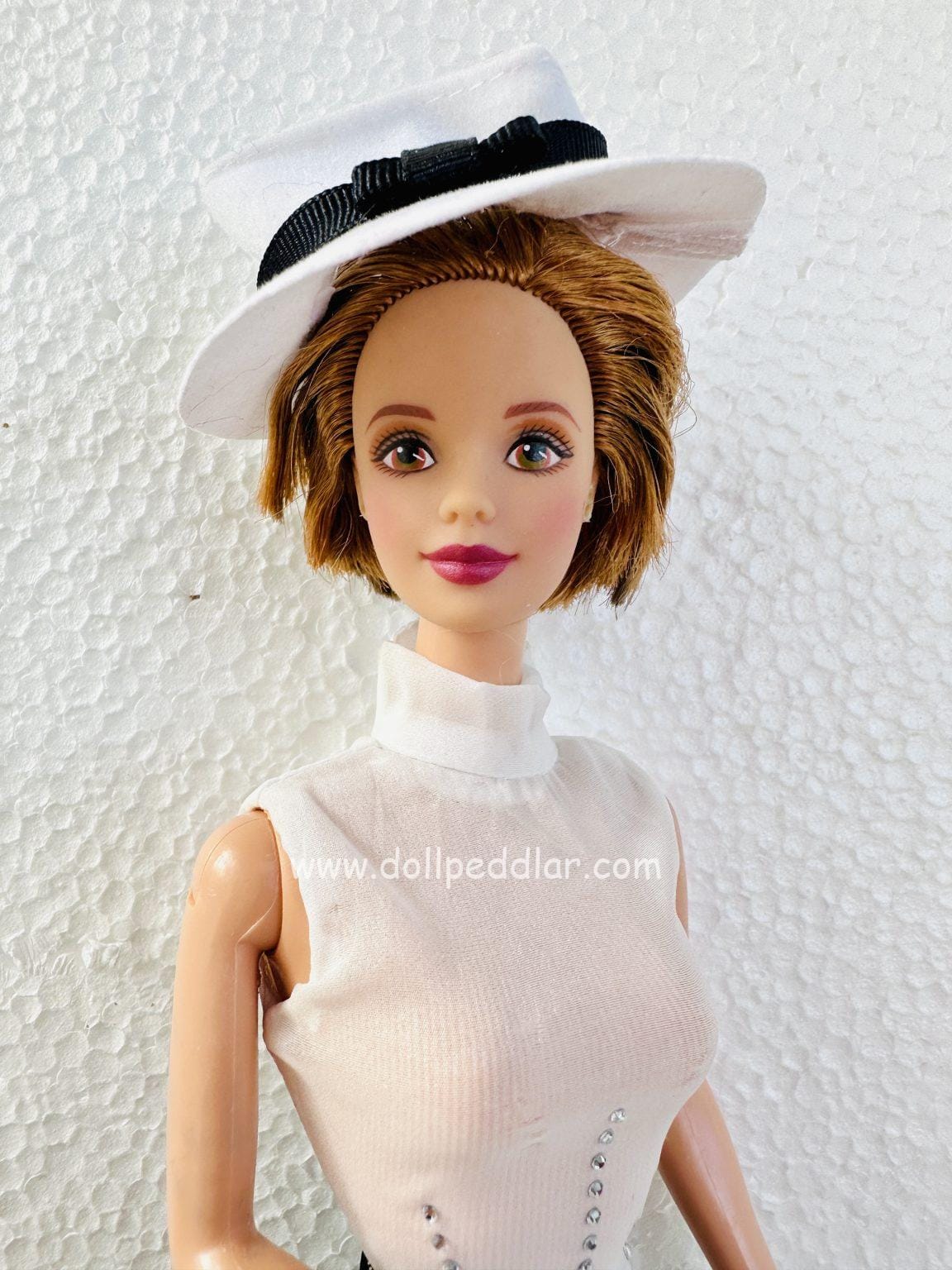 Barbie and JHD Miss Fox Wearing Barbie Pinstripe Ensemble – Doll Peddlar