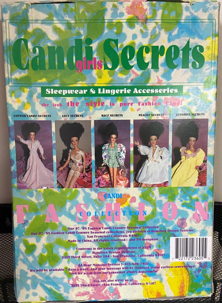 Candi Girl Secrets Cotton Candy Fashion (Fits 11.5″ Dolls Including ...