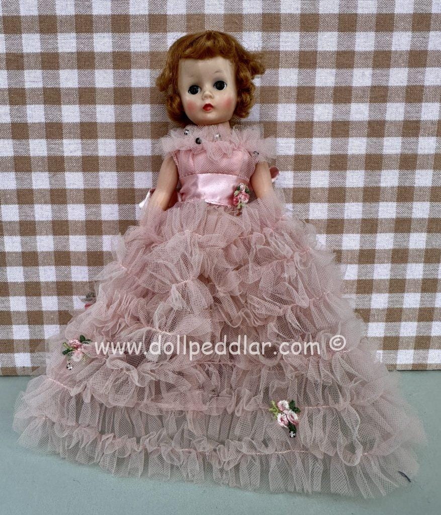 Vintage Madame Alexander Pink Ball Gown Cissette 10″ Doll – Doll Peddlar