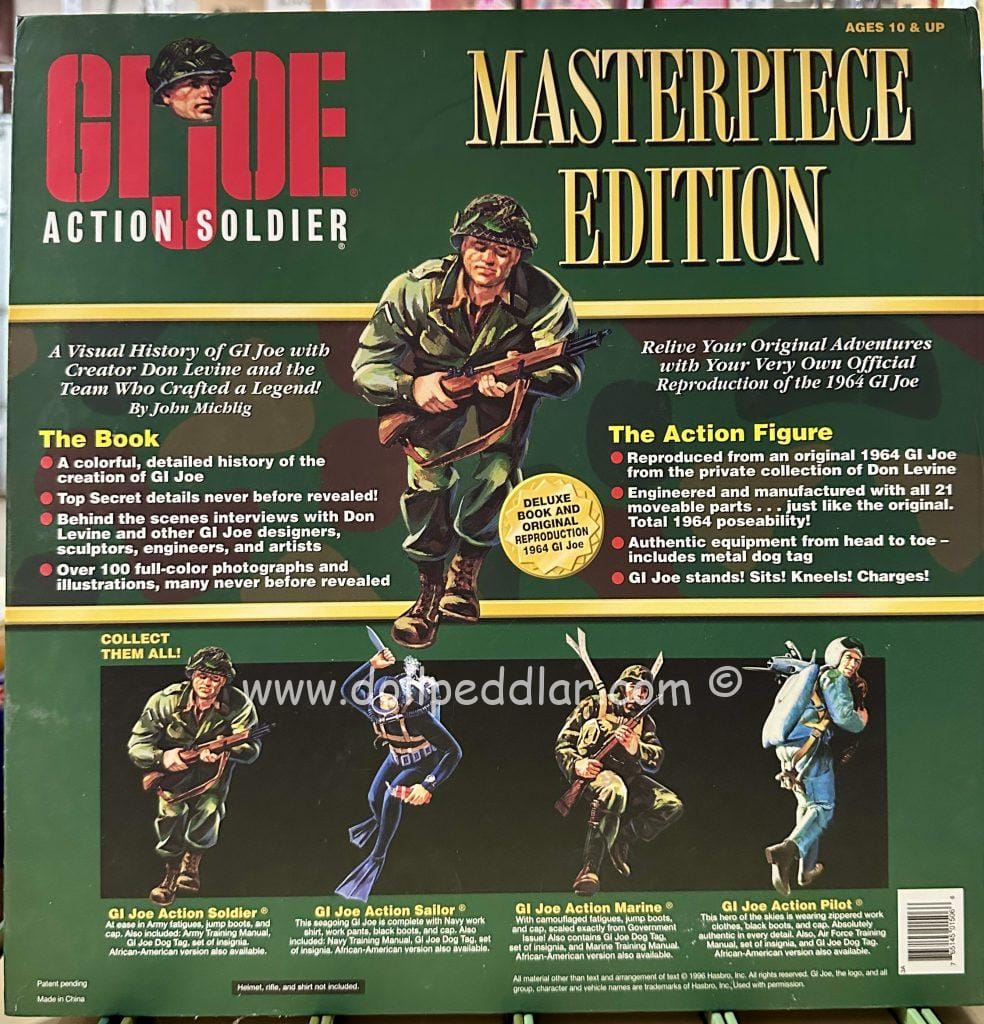GI Joe Action Soldier, Masterpiece Collection Vol. 1 NRFB – Doll Peddlar