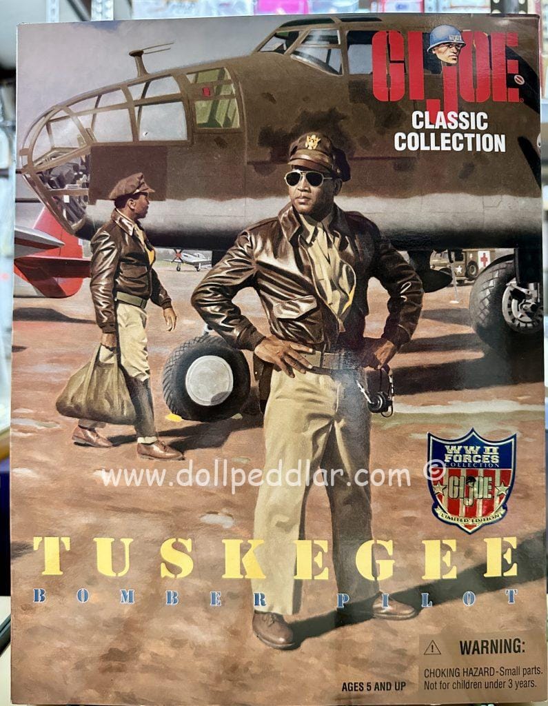 GI Joe Tuskegee Bomber Pilot NRFB – Doll Peddlar