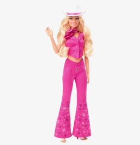 Barbie in Pink Western Outfit from Barbie Movie NRFB – Doll Peddlar