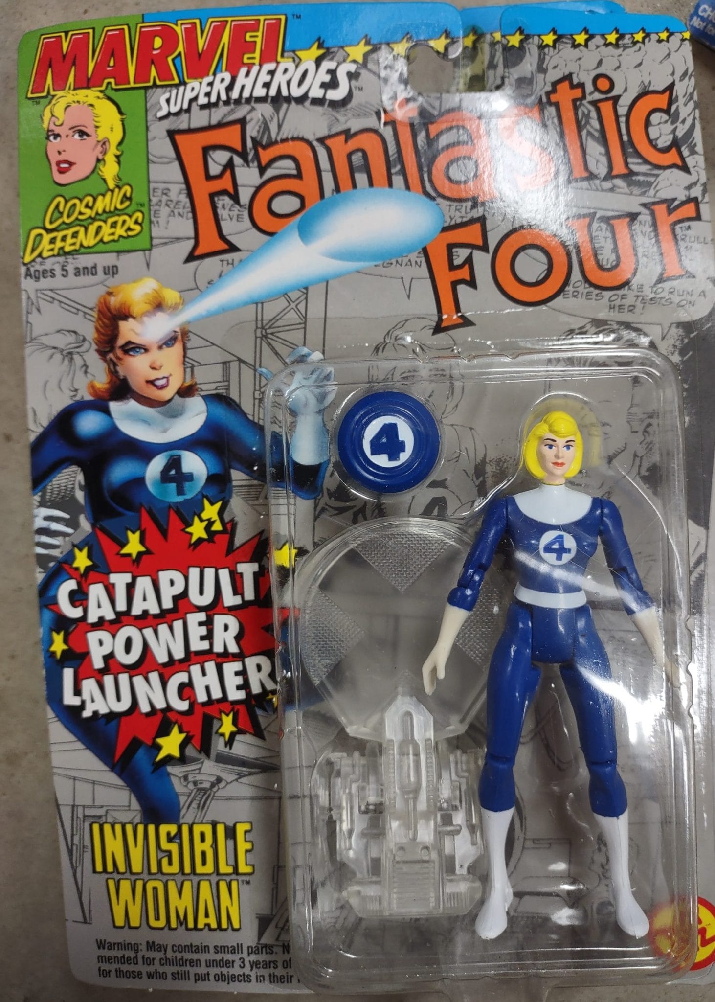 Invisible Woman Action Figure from Fantastic Four Collection NRFB ...