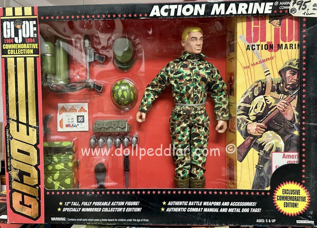 GI Joe Action Marine Commemorative Collection Blonde – Doll Peddlar