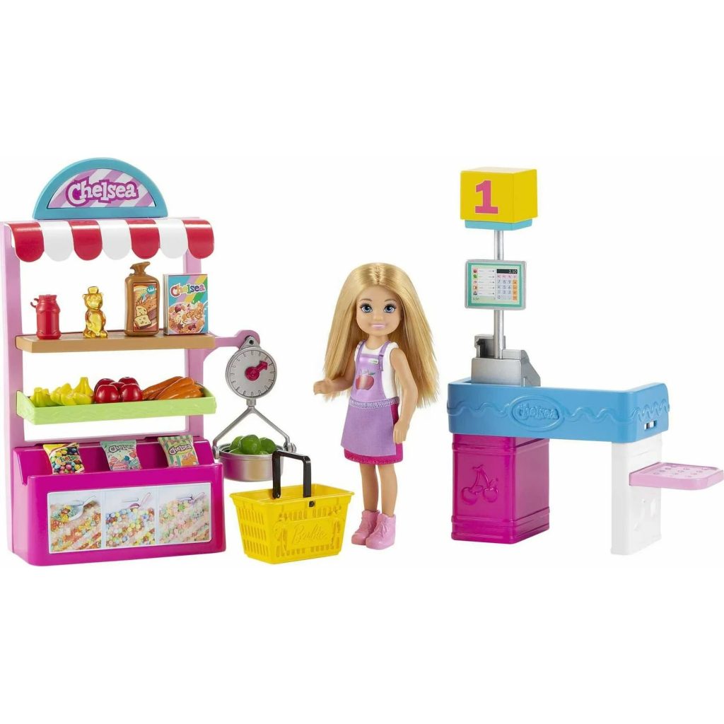 GTN67 Barbie Chelsea Can Be Doll & Snack Stand Play Set – Doll Peddlar